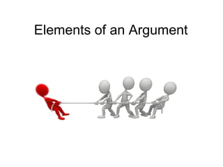 Elementsof anargument ppt | PPT