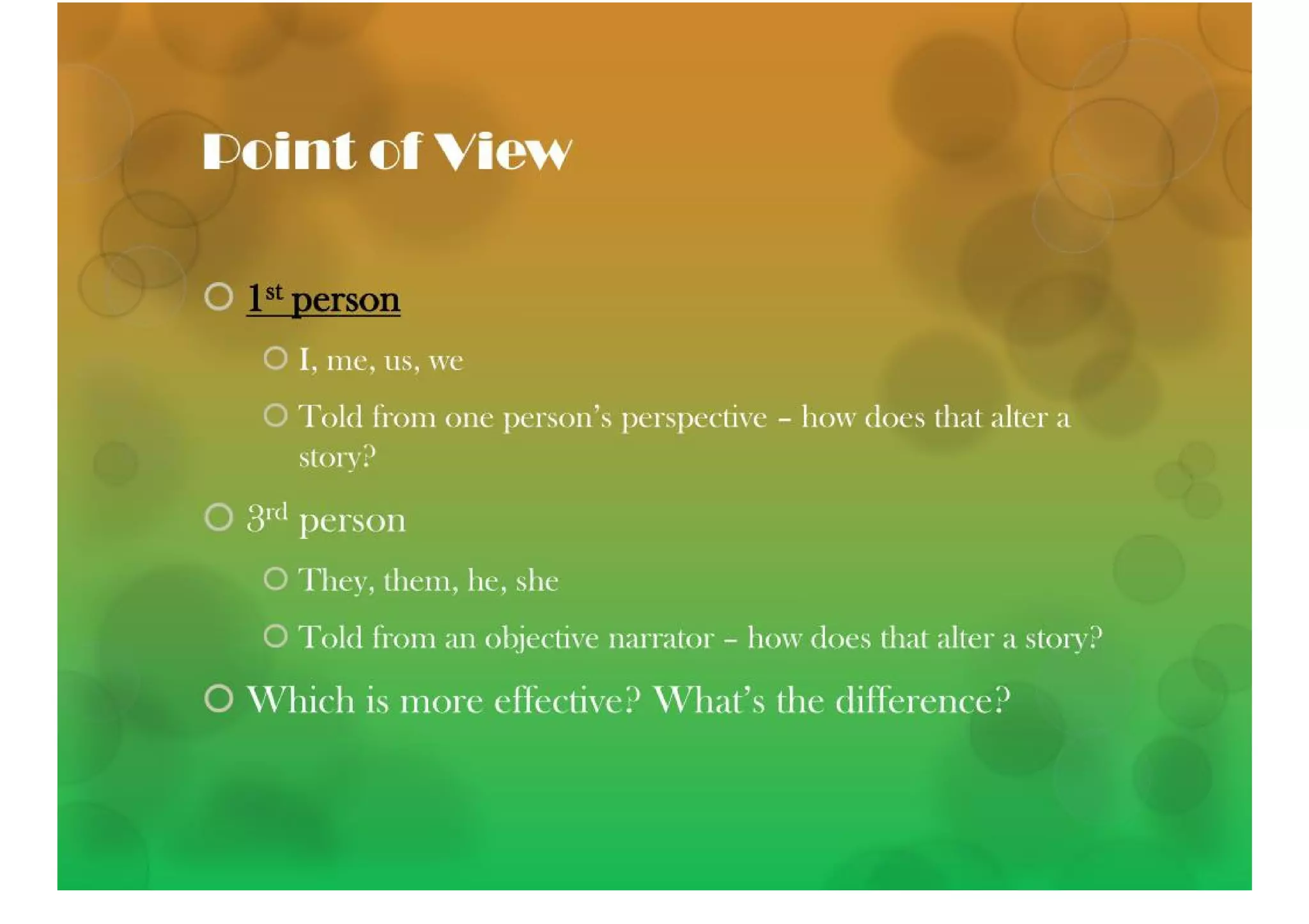Elements Of A Narrative | PDF