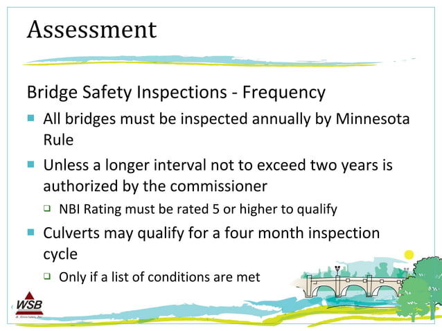 Elements Of An Effective Bridge Management Plan | PPT