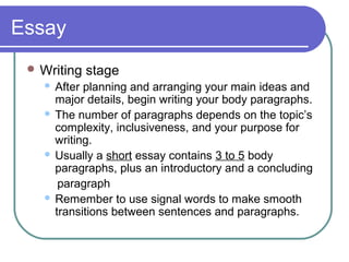 Elements of an effective essay | PPT