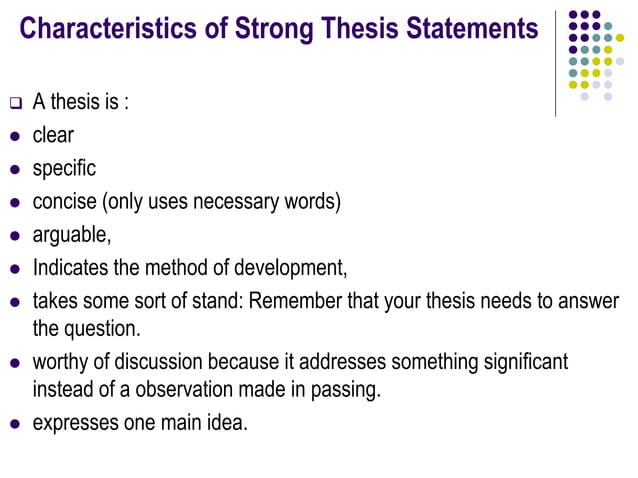 Elements of an essay | PPT