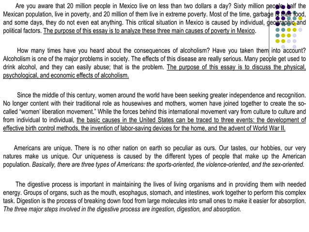 Elements of an essay | PPT