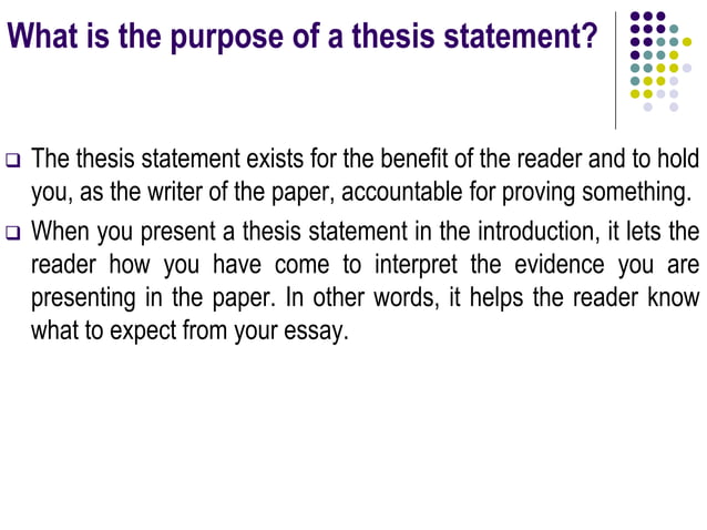 Elements of an essay | PPT