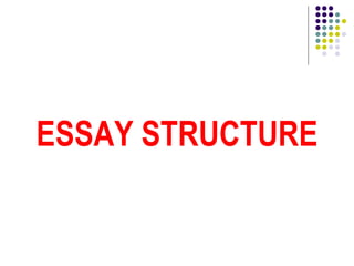 Elements of an essay | PPT