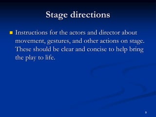 Elements of a one act play.ppt
