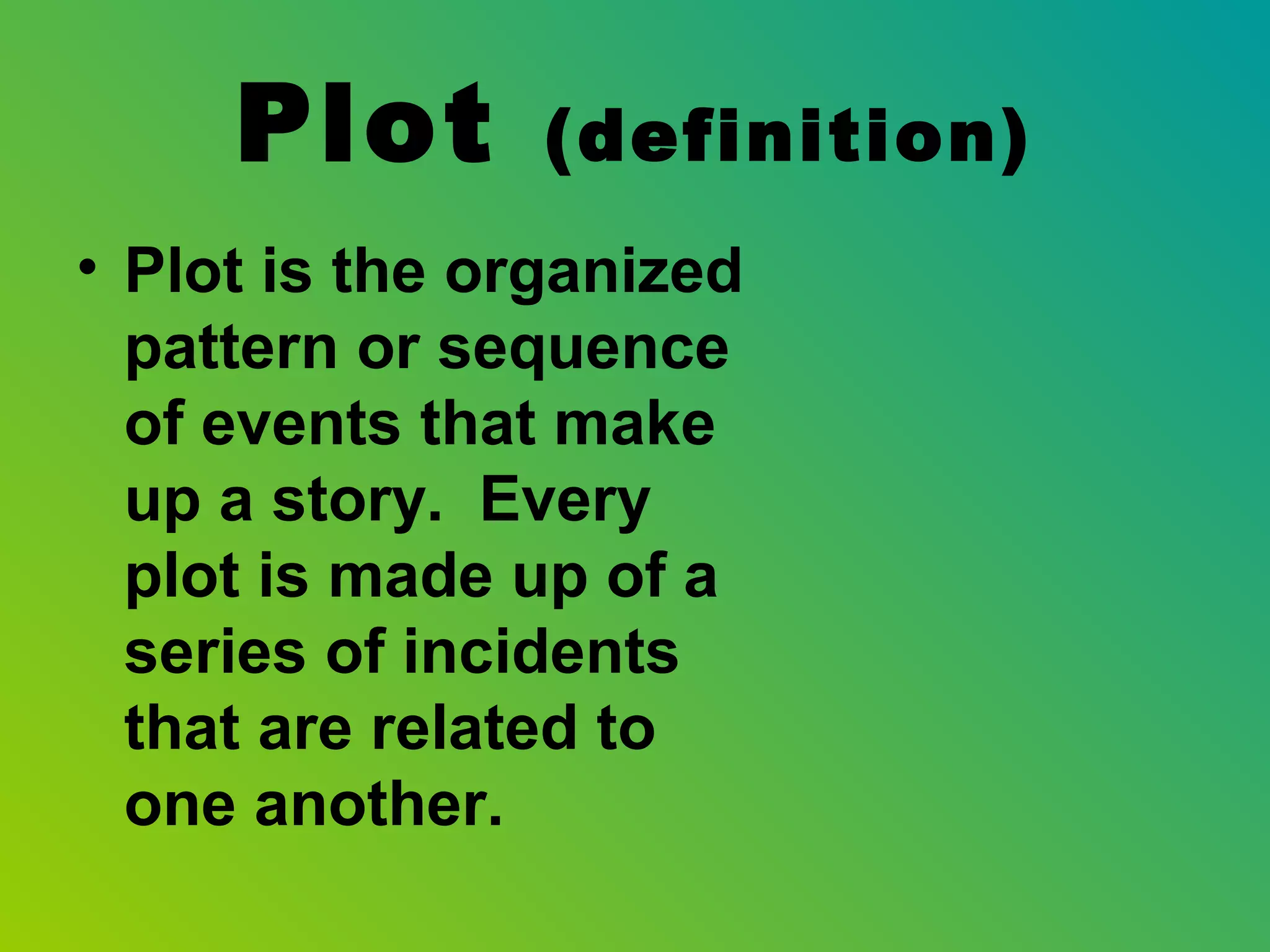 Elements of a plot diagram | PPT