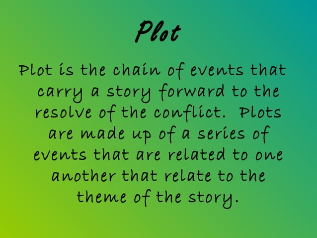 Elements of a Plot Map | PPT | Drama | Genres