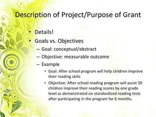 Elements of a proposal | PPT