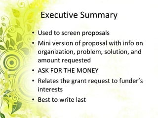 Elements of a proposal | PPT