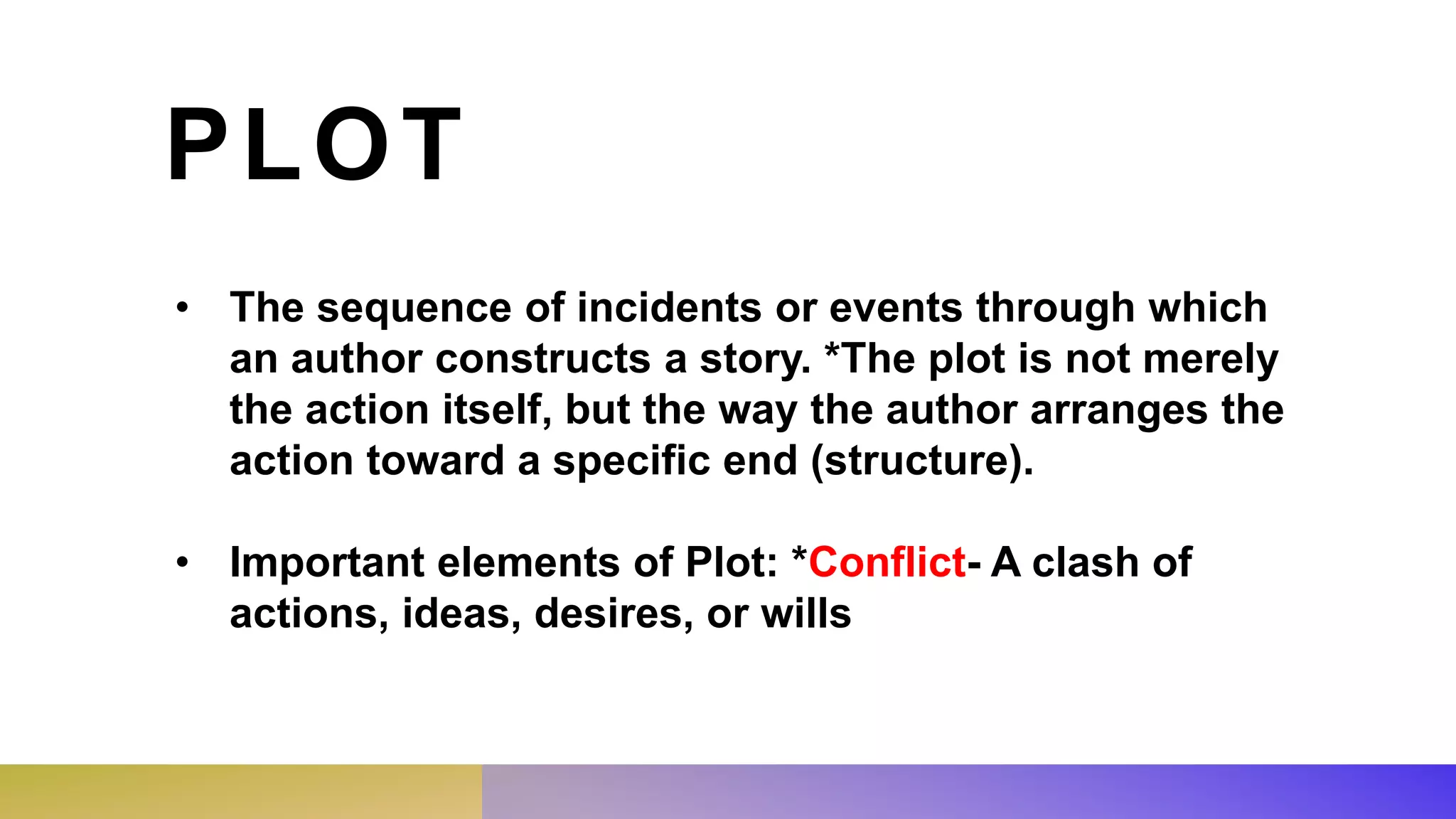 Elements of a Prose | PPTX