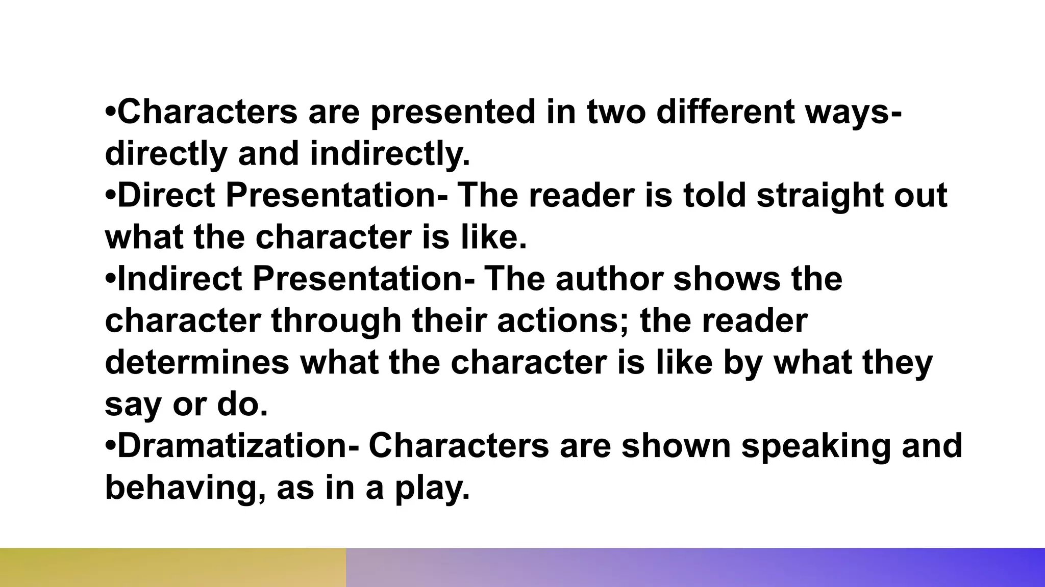 Elements of a Prose | PPTX