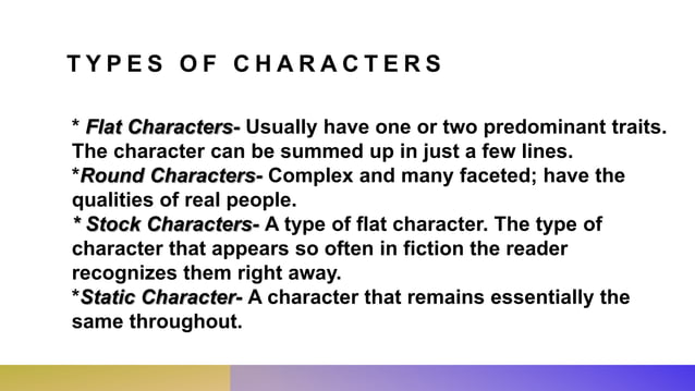 Elements of a Prose | PPTX