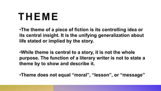 Elements of a Prose | PPTX