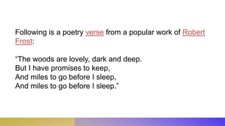 Elements of a Prose | PPTX