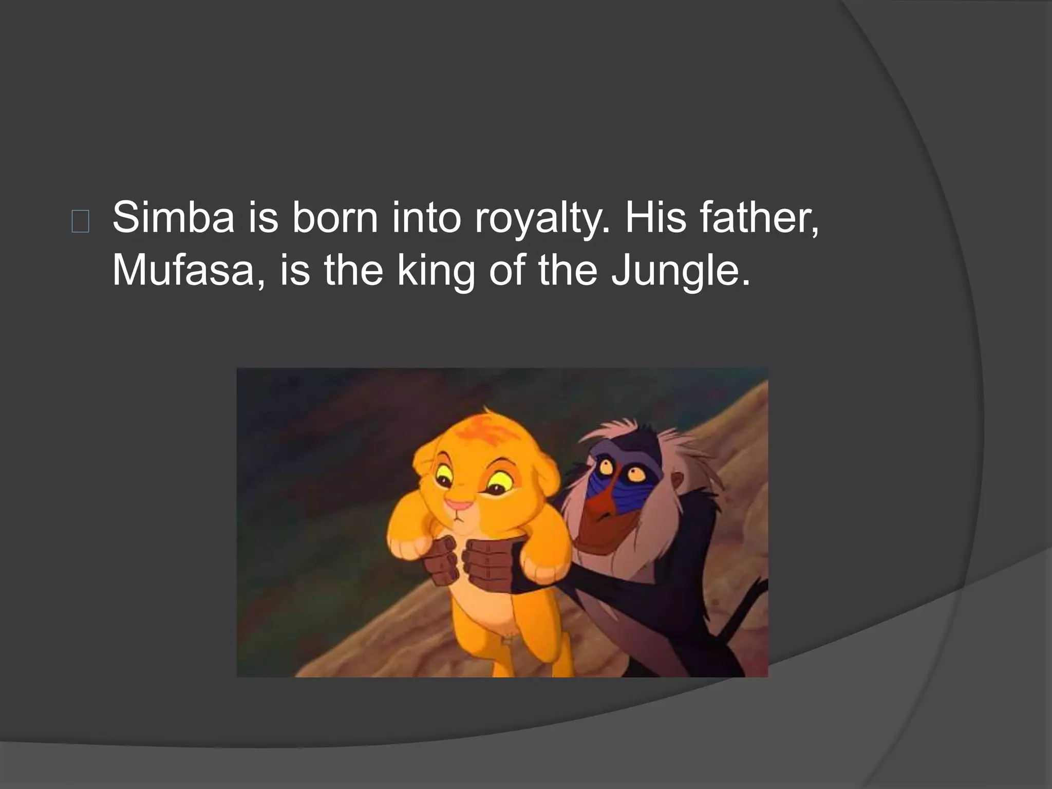 Elements of archetypal hero lion king | PPTX