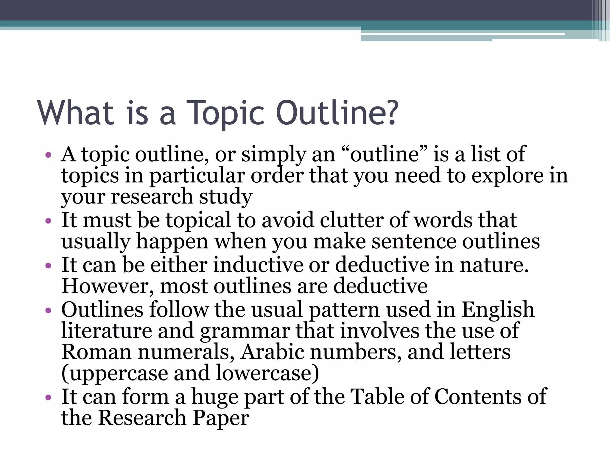 Elements of a Research Paper by Glenn Rivera | PPTX