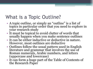 Elements of a Research Paper by Glenn Rivera | PPTX