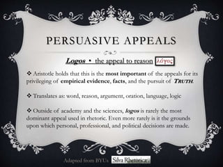 Elements of argument | PPTX