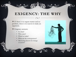 Elements of argument | PPTX