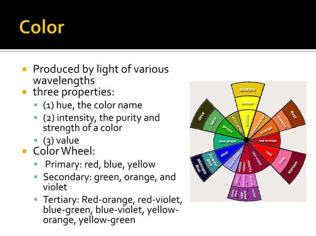 Elements of art | PPTX | Design | Fine Art