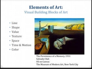 Elements of art | PPTX