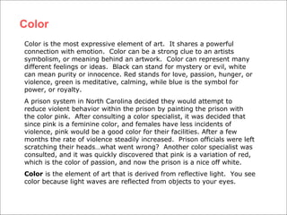 Elements of art | PPT