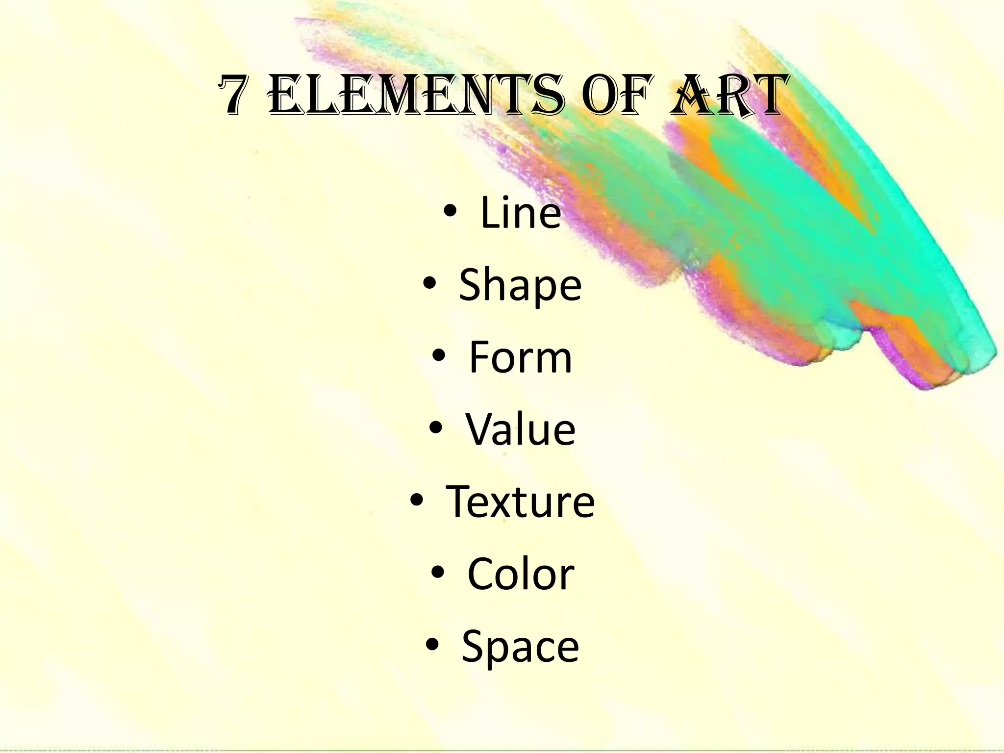 Elements of Art | PPTX