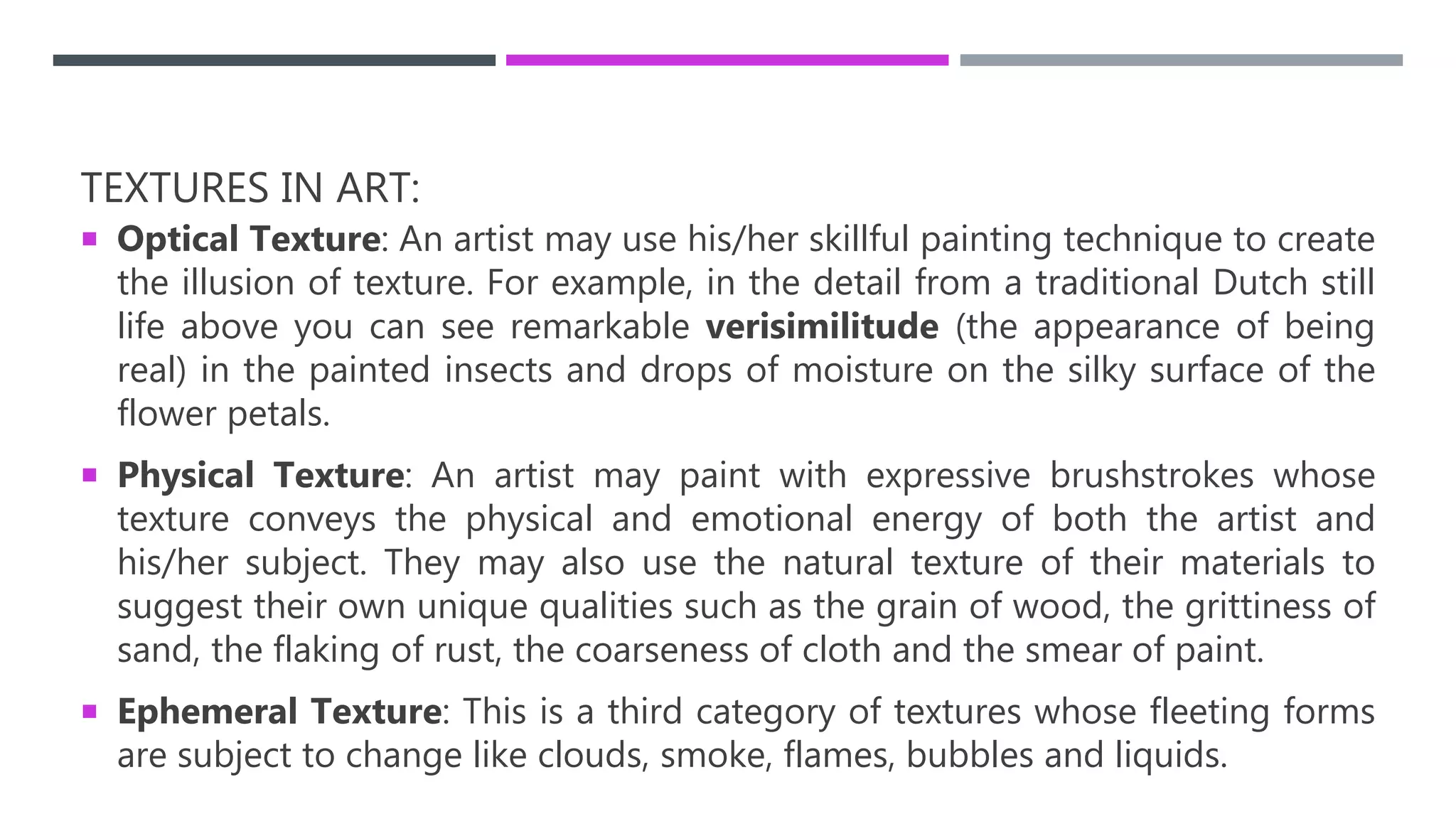 Elements of art | PPTX
