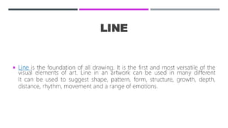 Elements of art | PPTX