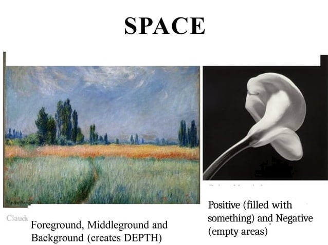 ELEMENTS OF ART - LESSON 2 The seven elements of art are line, shape ...