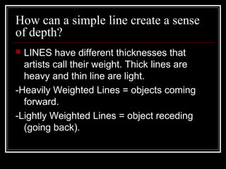 Elements of Art: LINE | PPT