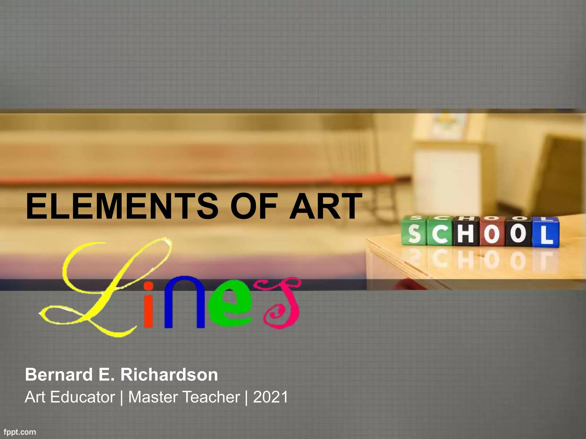 Elements of art- Lines | PPT