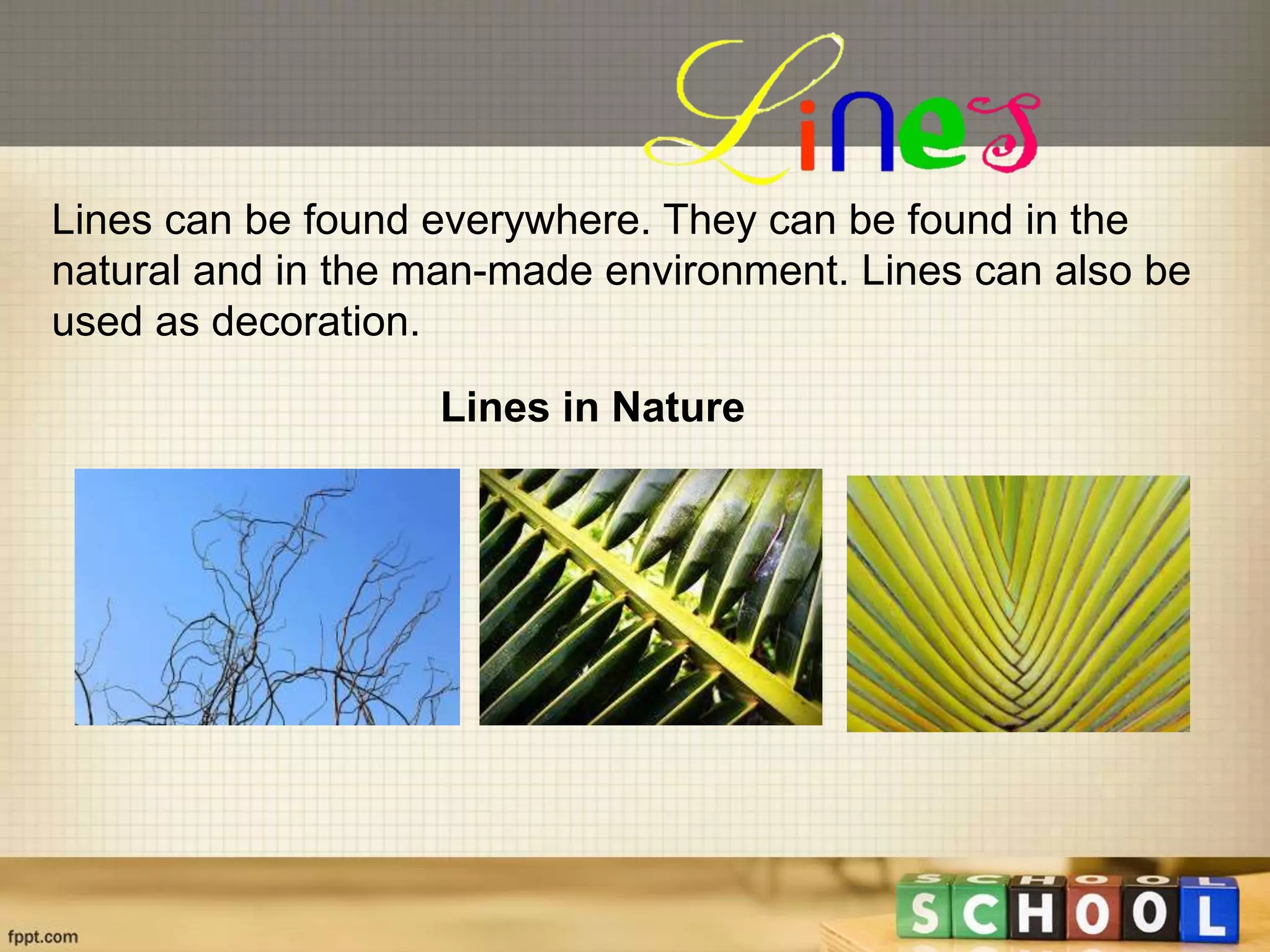 Elements of art- Lines | PPT
