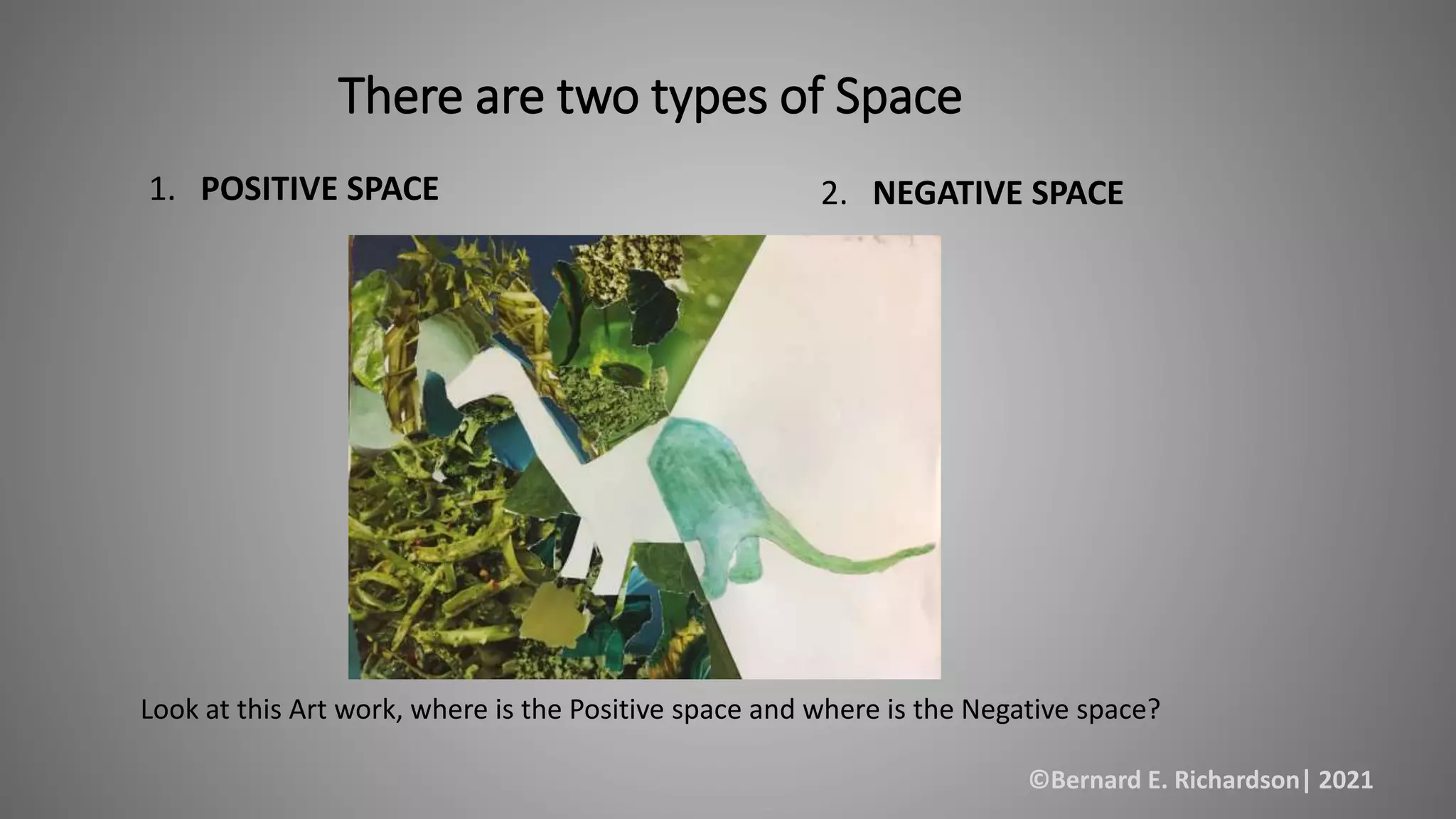 Elements of art space | PPTX