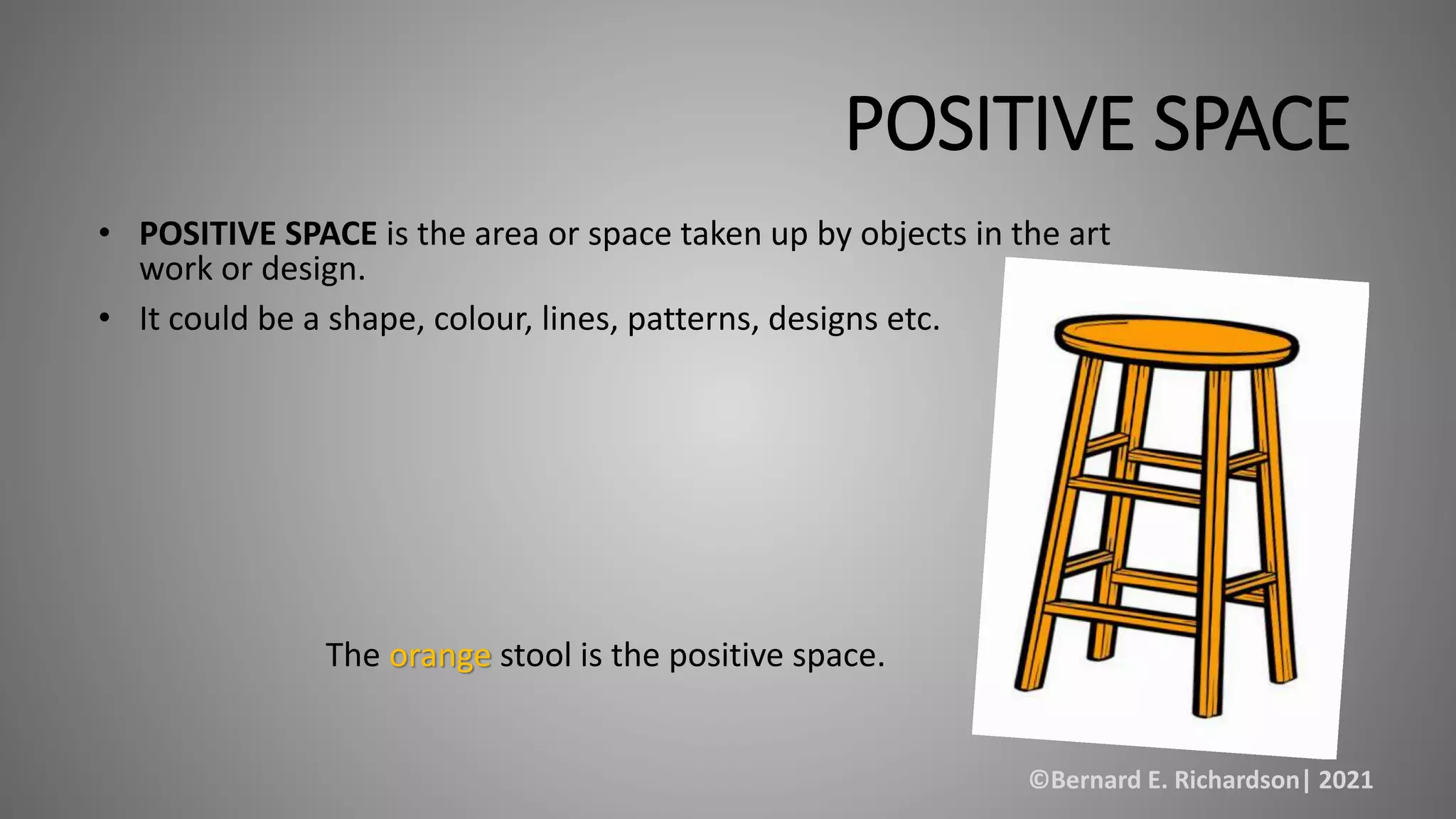 Elements of art space | PPTX