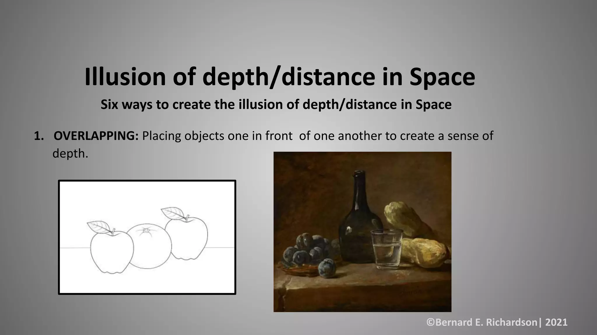 Elements of art space | PPTX