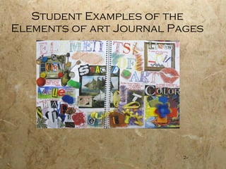 Elements of art 2010 | PPT