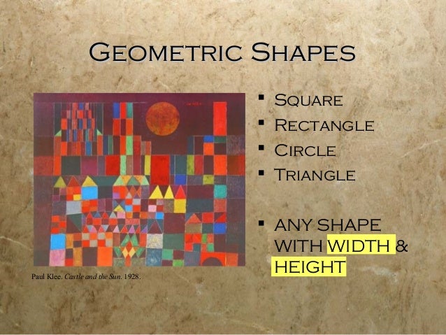 Geometric shapes in art history - resortkery
