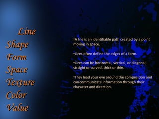 Elements of art and principles... edst 6304 | PPT