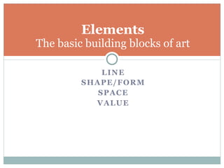 Elements of Art and Principles of Design | KEY