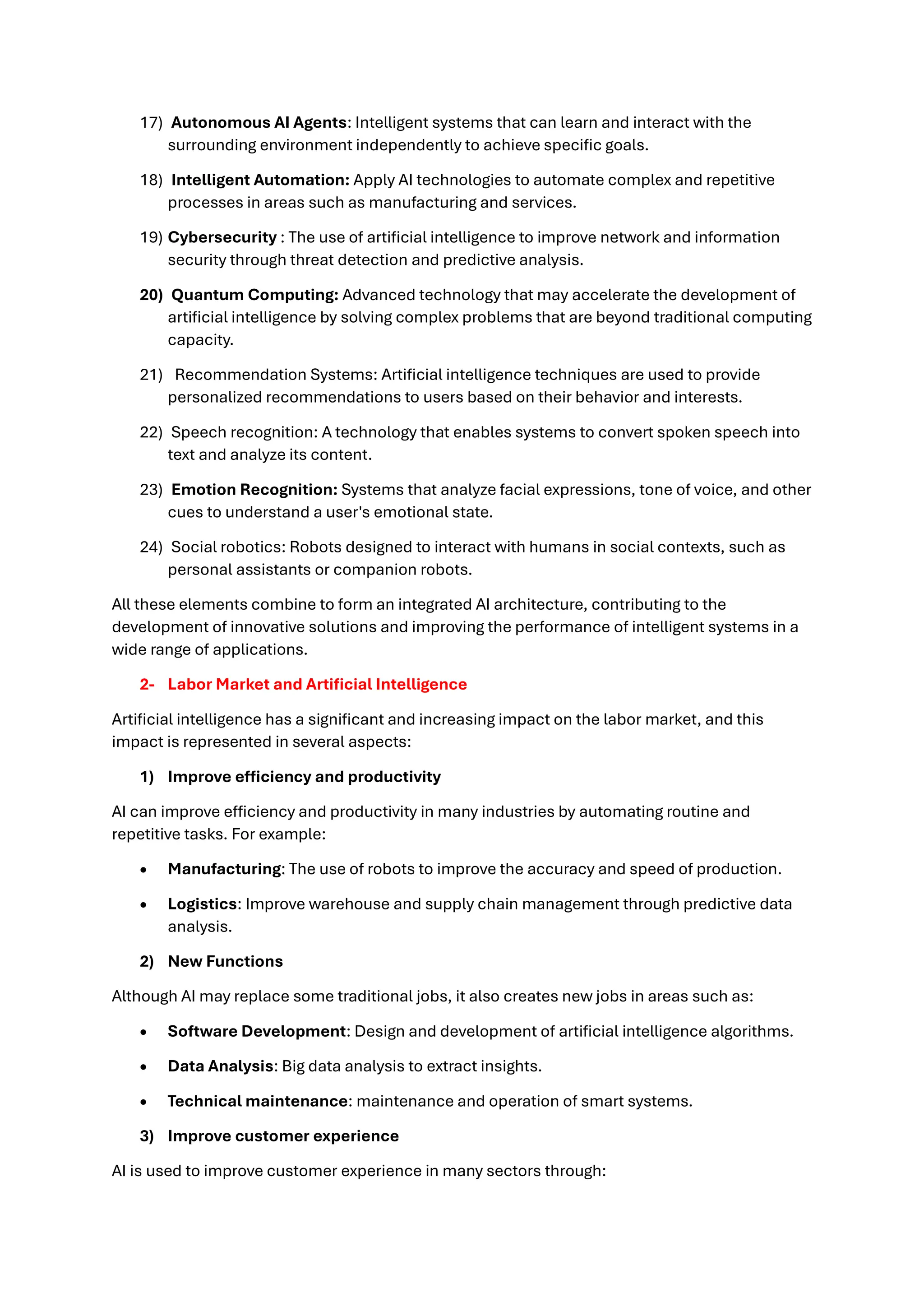 Elements of artificial intelligence and usage | PDF | Technology ...