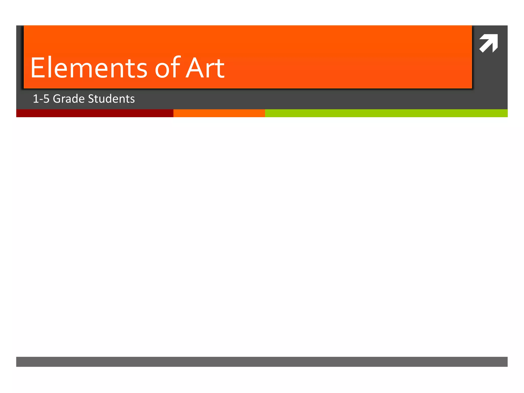 Elements of Art Lesson | PPTX