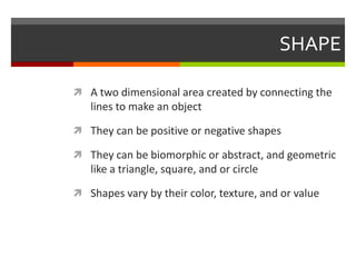 Elements of Art Lesson | PPTX