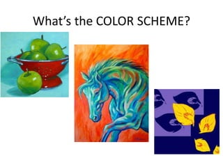Elements of art PPT-COLOR art today for everyone | PPT