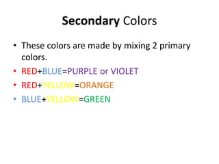 Elements of art PPT-COLOR art today for everyone | PDF