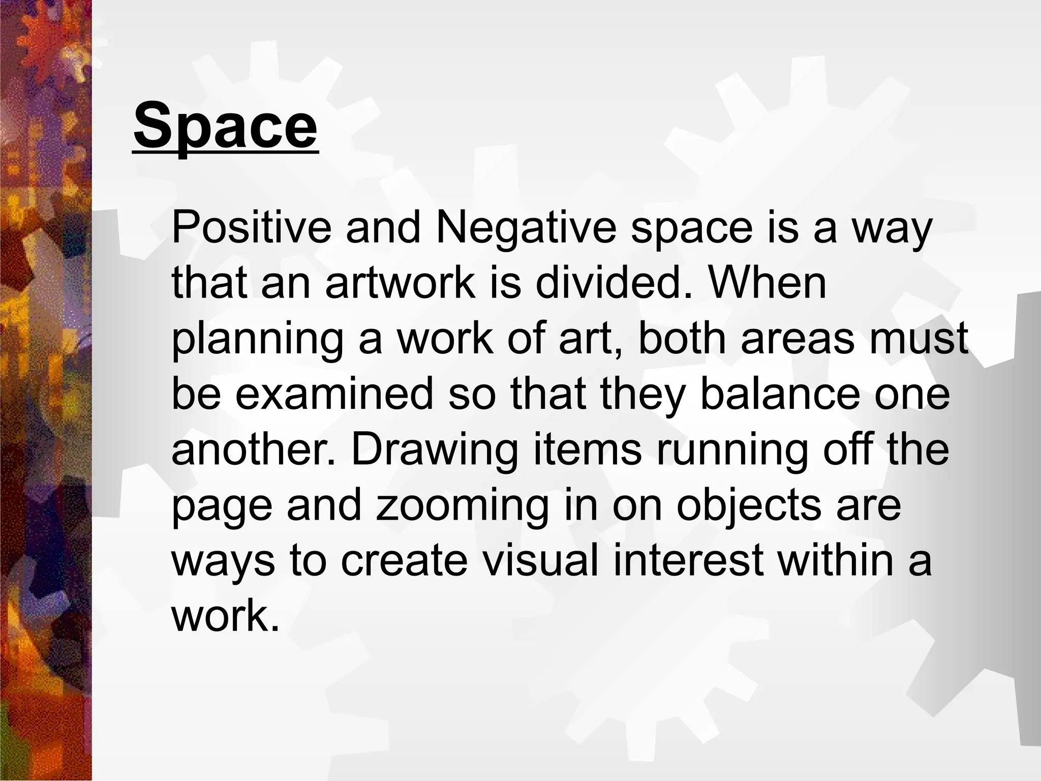 ELEMENTS OF ARTS PRINCIPES OF DESIGN ARTS AND | PPTX