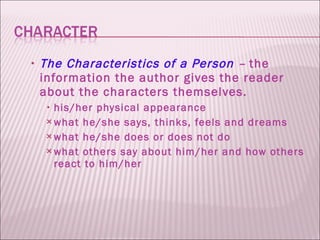 Elements Of A Short Story | PPT