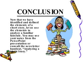 Elements of a short story | PPT