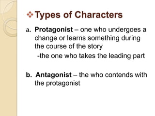 Elements of a short story | PPTX