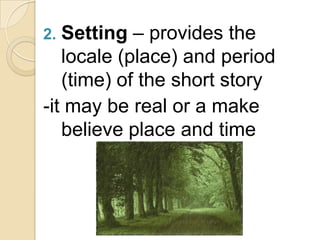 Elements of a short story | PPTX